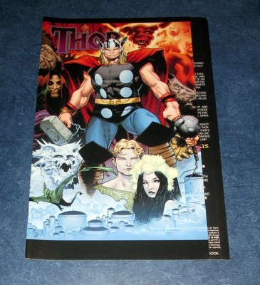 THOR #604 1:15 gatefold variant 1st print MARVEL comic 2010 THE MIGHTY ...