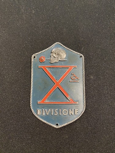 Italian ww2~ Italy Ww2 ~ RSI~ MVSN~ SCUDETTO ARM SHIELD XA MAS . Read ...