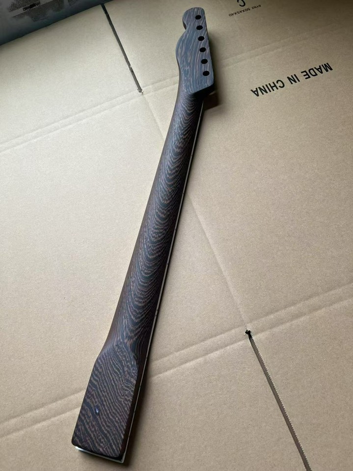 22 Fret Stainless Tele Guitar Neck Wenge Fingerboard for Fender TL ...