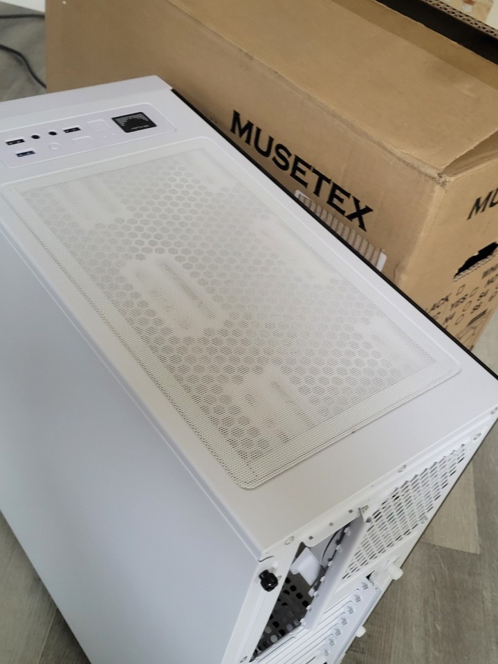 New open Box MUSETEX Computer Gaming White Color Case G05 | eBay
