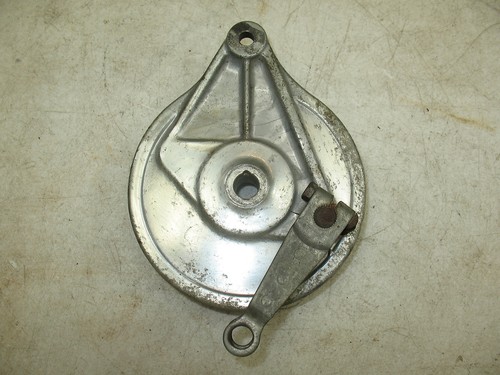 1991 HONDA CB250 CB 250 NIGHTHAWK REAR WHEEL RIM BRAKE PANEL HUB + GOOD ...