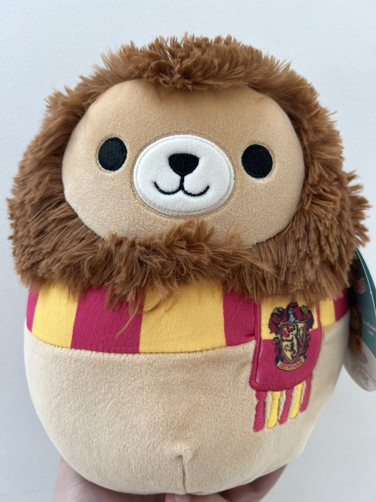 Squishmallows Harry Potter Hogwarts House Gryffindor Lion Mascot 8" NWT ...