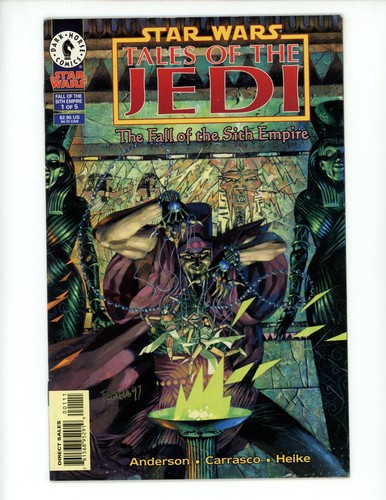 Star Wars Tales of the Jedi Fall of the Sith Empire #1 Comic 1997 FN+ ...