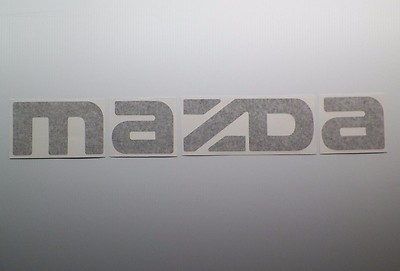 New 1986-1987 MAZDA B Series Rear Stamped Tailgate Letter Decals 2000 ...