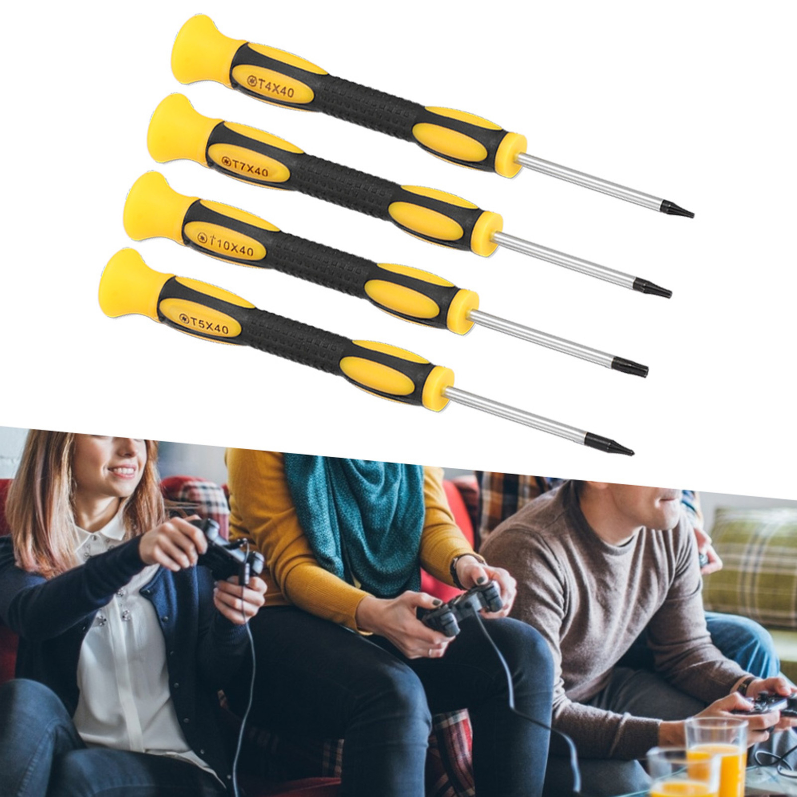 7 PCS/Set Repair Disassemble Magnetic Screwdriver Set For Xbox360 C XXL ...