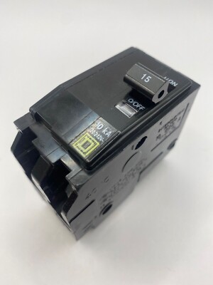 Square D QO215 15 Amp Two-Pole Circuit Breaker Free Shipping NEW ...