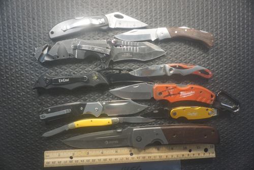 1456 Ten assorted pocket knives | eBay