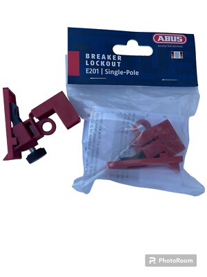 ABUS MECHANICAL E201 SINGLE POLE CLAMP-ON CIRCUIT BREAKER SAFETY ...