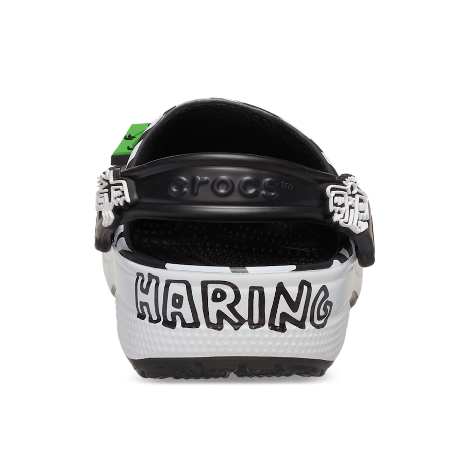 NEW CROCS KEITH HARING CLASSIC CLOG 209488 BLACK UNISEX | eBay