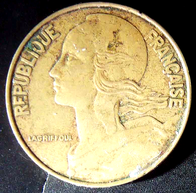 France 20 Centimes 1974 KM#930 Europe Coin | eBay