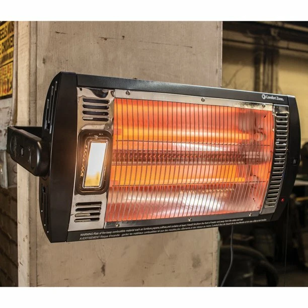 Ceiling Mounted Electric Heaters Garages | Shelly Lighting