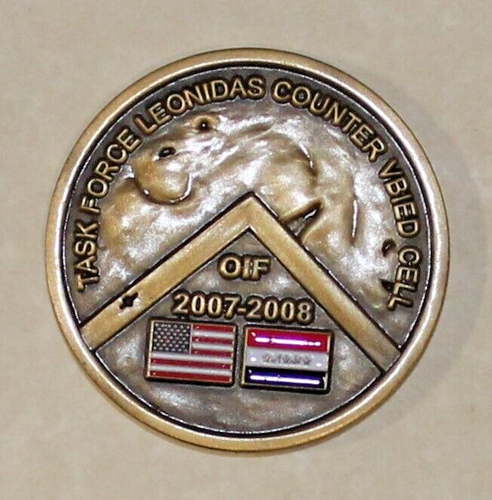 Task Force Leonidas Counter VBIED Cell EOD Explosive Ordnance OIF ...