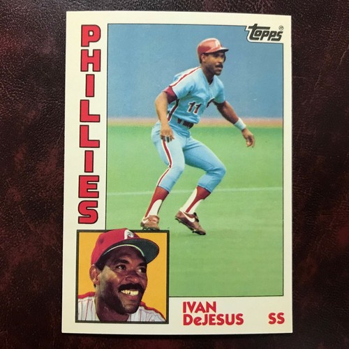 1984 Topps TIFFANY Set IVAN DEJESUS #279 PHILLIES - NM/MINT+ *HIGH ...
