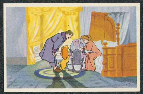 1956 RICH'S COFFEE WALT DISNEY LADY BAMBI DUMBO DUTCH TRADING CARD #28 ...