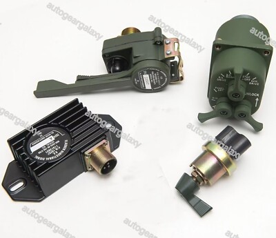 Humvee Turn signal switch kit w Light switch & ignition switch for ...
