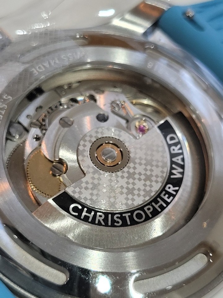 Brand New Christopher Ward C60 Trident Pro 300m Automatic Pool Blue ...
