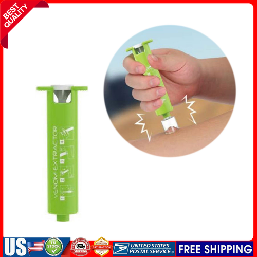 Outdoor Emergency Venom Extractor Pump First Aid Safety Snake Bite Tool ...