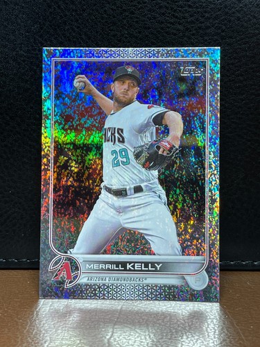 2022 Topps MERRILL KELLY Arizona Diamondbacks #74 HOBBY FOILBOARD 179/ ...