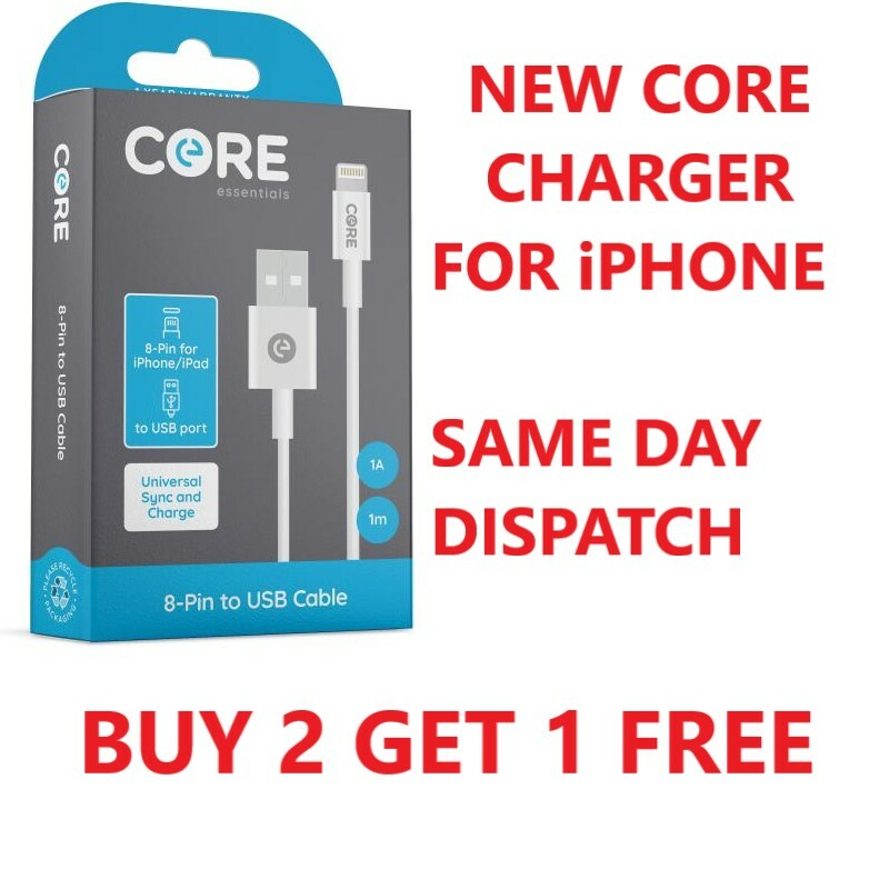 Boxed USB iPhone Charger Fast For Apple Cable USB Lead 5 6 7 8 X XS XR ...