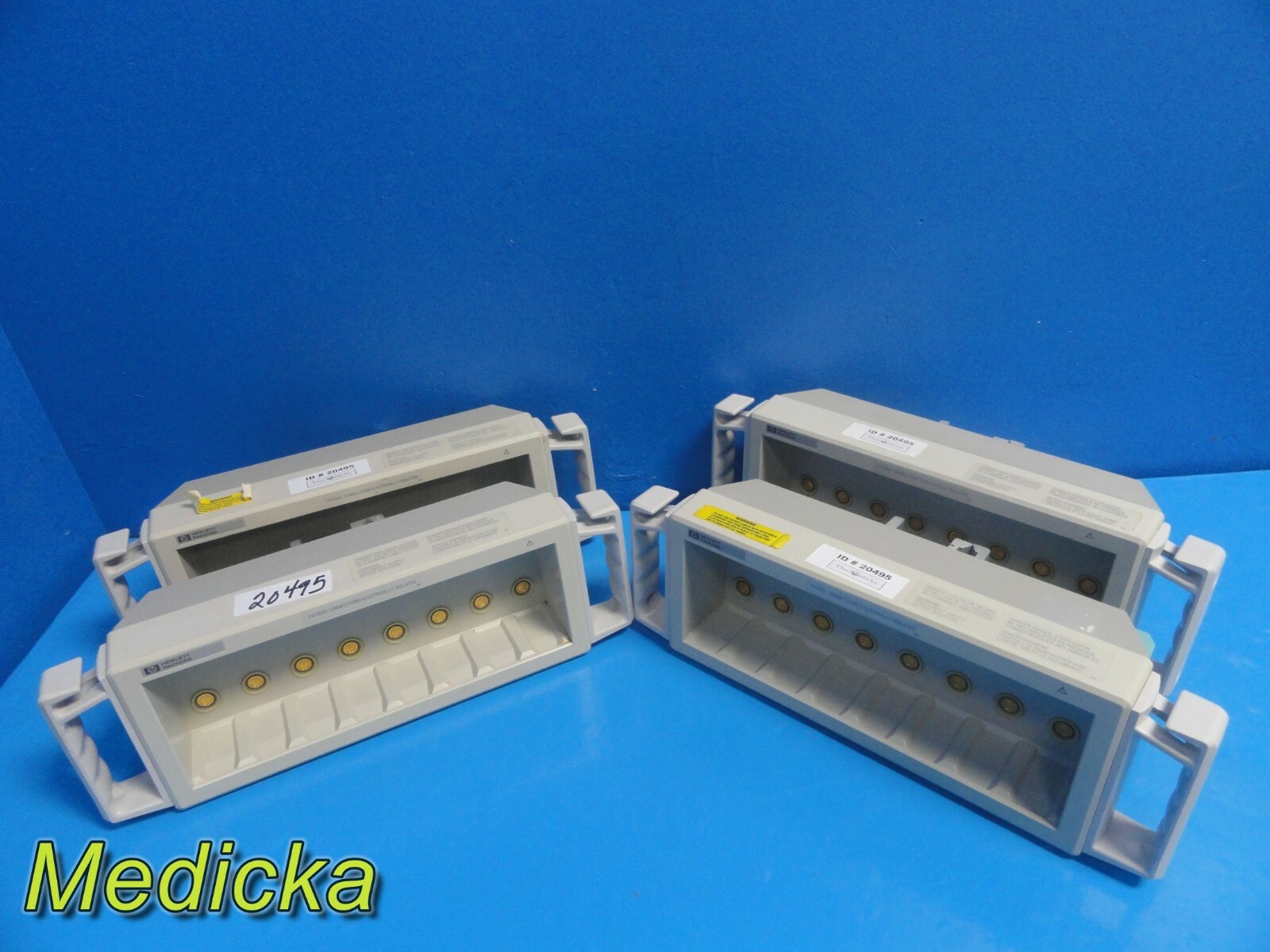 4X HP Philips Agilent M1041A Module Racks With Mounting Clamps ~ 20495 ...