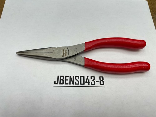 Snap-on Tools USA NEW RED 8" Talon Soft Grip Needle Nose Pliers 96ACF ...