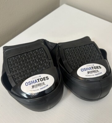 OSHA Toes Slip On Steel Toe Shoe Covers Size medium nwt | eBay