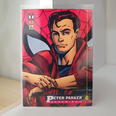 Peter Parker Alter Ego 1994 Fleer Marvel Trading Card #127 MINT | eBay