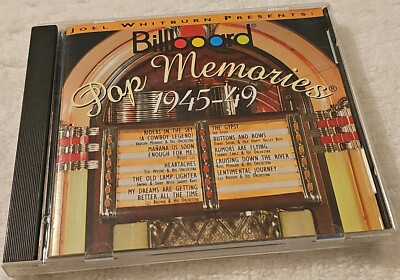 Billboard Pop Memories 1945 CD various artists | eBay