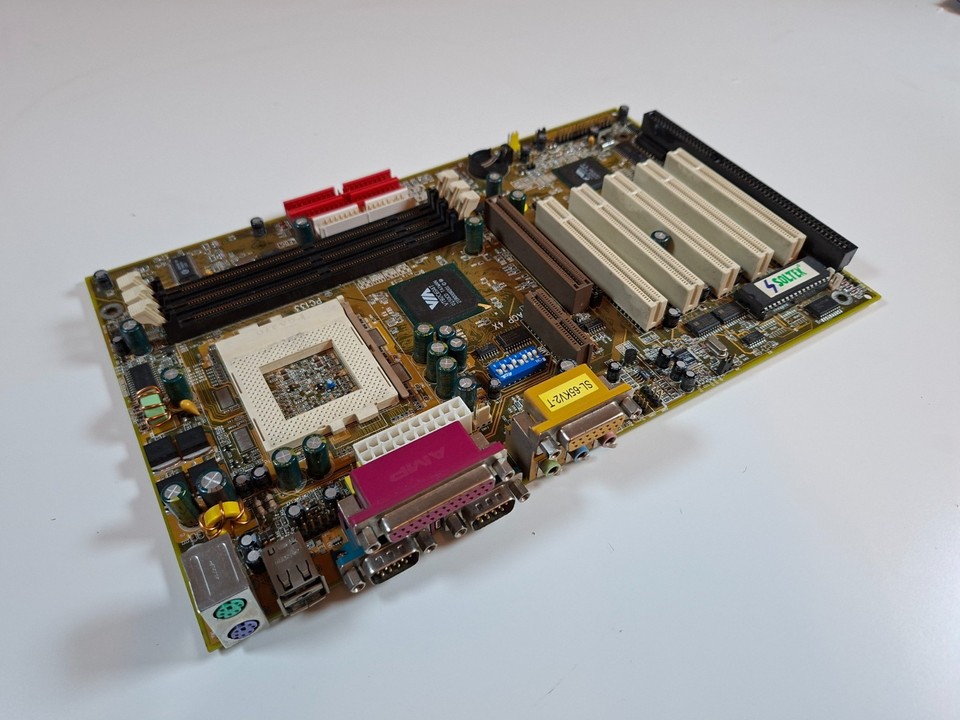 Motherboard Soltek SL-65KV2-T Red Storm Socket 370 | eBay