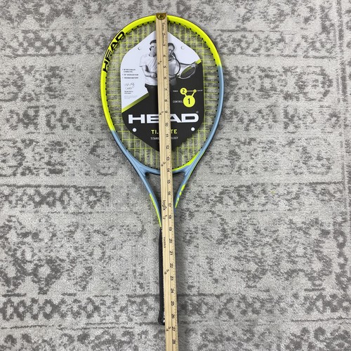 NEW Head Ti Elite Tennis Racquet - Neon/Gray Damp Plus | eBay