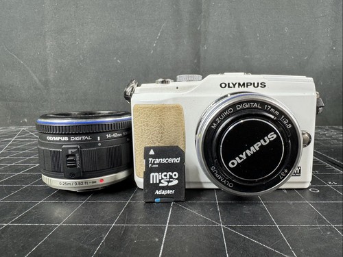 Olympus Pen E-PL2 12MP Mirrorless Digital Camera w/ 2x Lenses | eBay