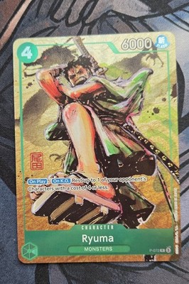ONE PIECE Ryuma P-072 Premium Card Collection Best Selection Vol.3 EN ...