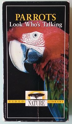nature PARROTS LOOK WHOS TALKING VHS VIDEOTAPE 645272012735| eBay
