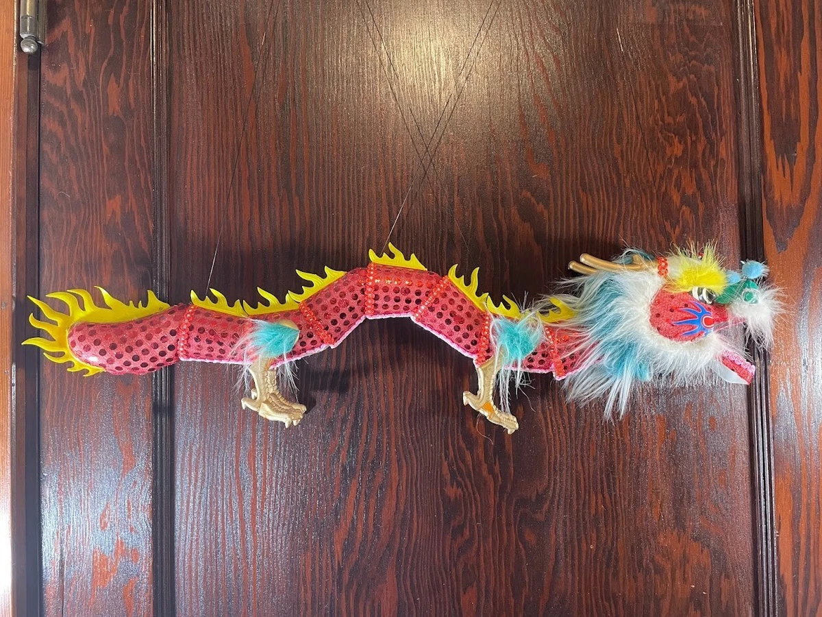 String Marionette Puppet Dragon