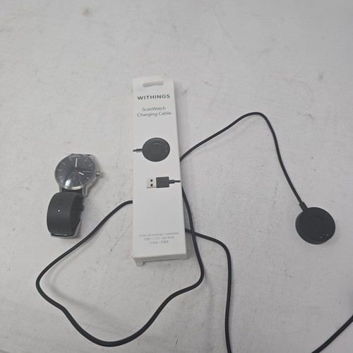 Withings HWA09 Scanwatch 42mm Black Heart Rate Monitor Oximeter | eBay