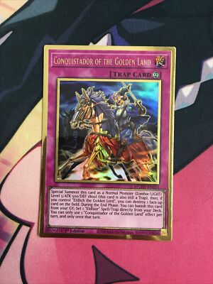 Yu-Gi-Oh! TCG Conquistador of the Golden Land Maximum Gold: El Dorado ...