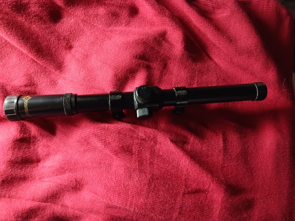 Vintage Crossman 4x15mm BB or Pellet Rifle Scope | eBay