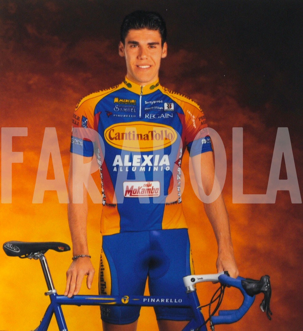 Vintage Press Photo Ciclismo, Gian Paolo Mondini, 1999, Print 18 X 19 ...