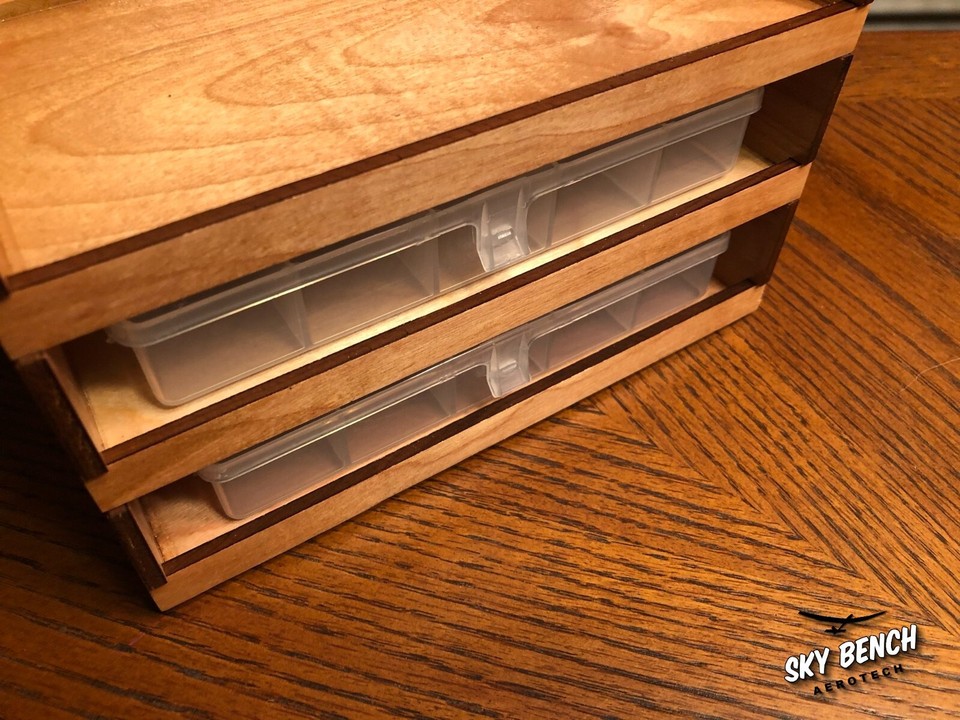 SKYBOX Wooden Flight Box Kit - Lightweight Sailplane and Electric Sky ...