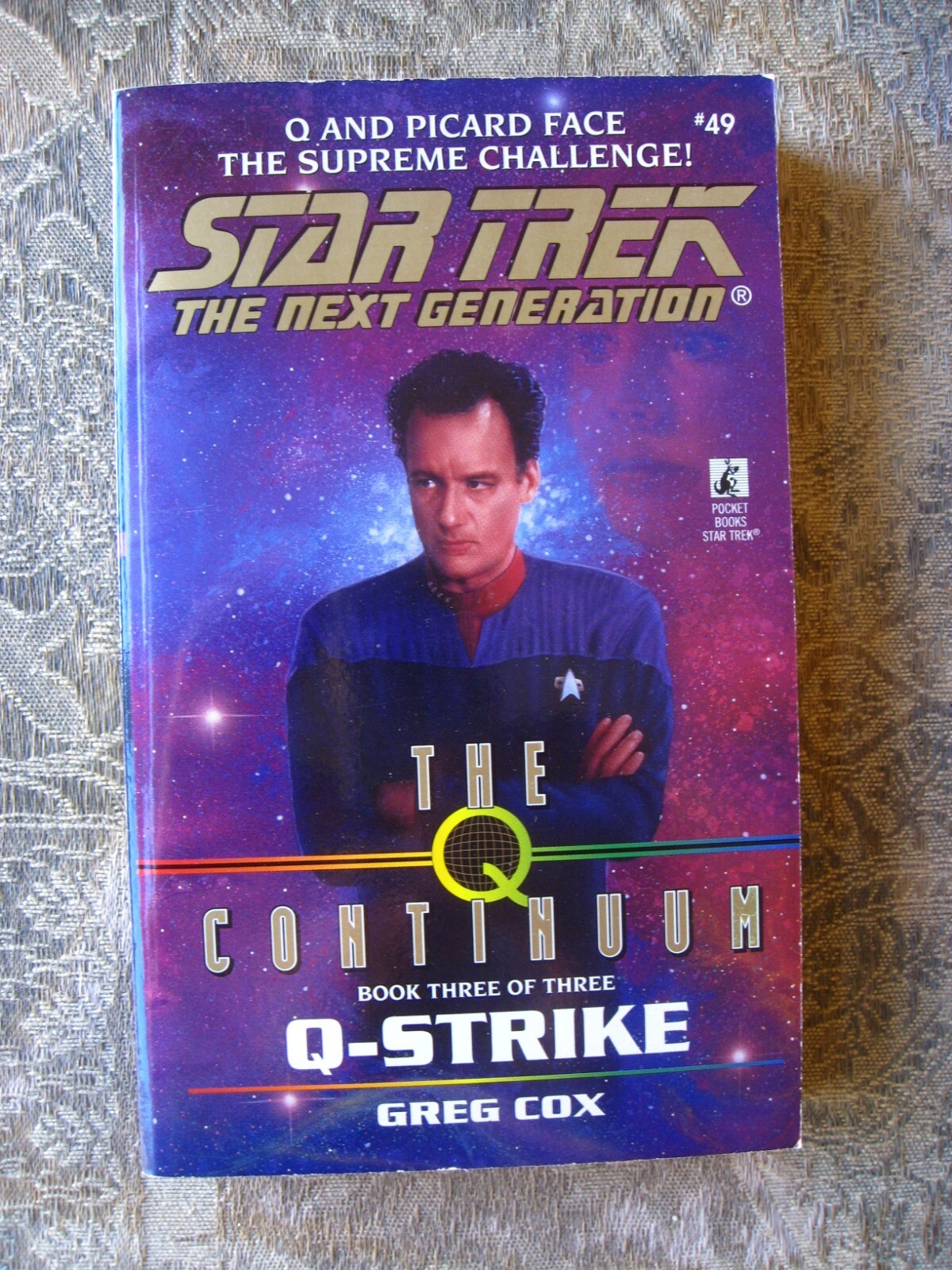 Greg Cox - Q-Strike (Star Trek: The Next Generation: The Q Continuum #3 ...