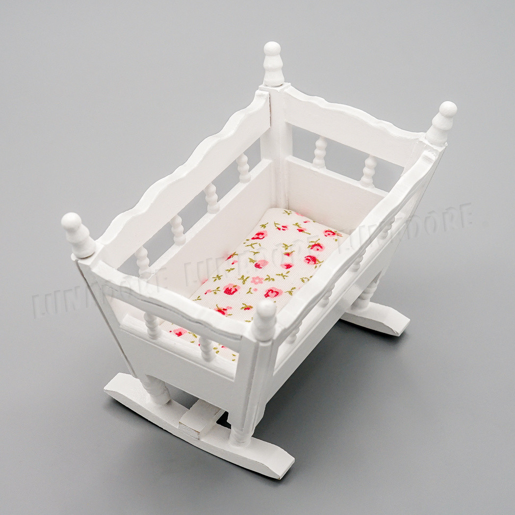 White Wooden Cradle