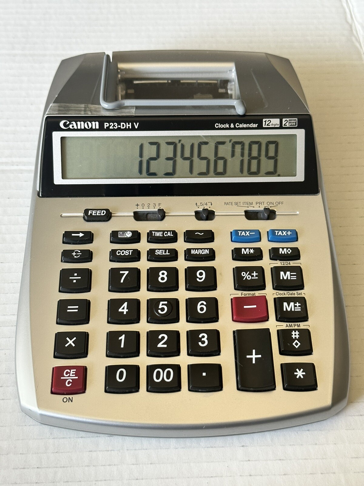 High Speed Printer Canon P23-DH V Desktop Printing Tax Calculator ...