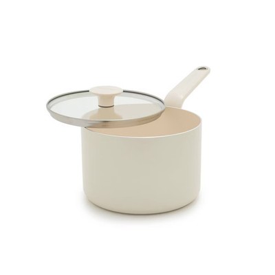GreenPan Rio Advanced 3qt Ceramic Nonstick Sauce Pan with Lid Cream | eBay