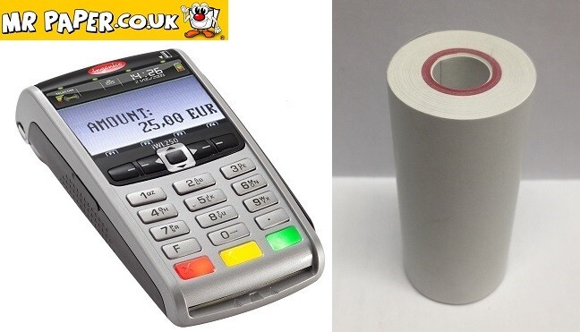 Payzone Ingenico iWL251 PDQ / Card Machine Rolls (Box of 20) MR PAPER ...