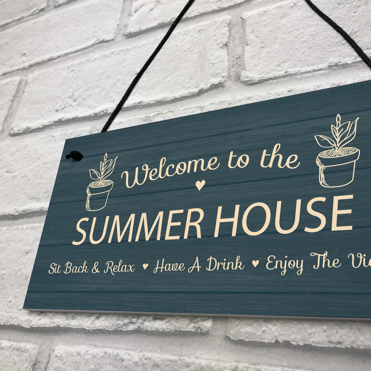 Decorative Outdoor House Plaques | Shelly Lighting