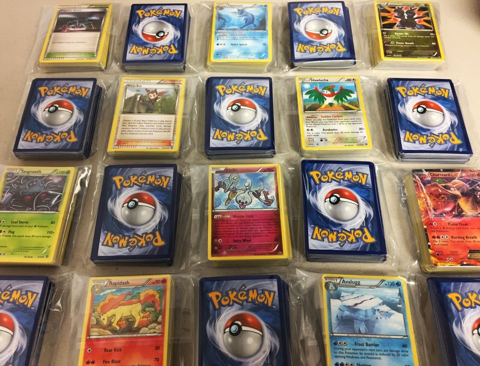 Pokemon TCG 50 CARD LOT : RARE COMMON UNCOMMON & GUARANTEED RARES AND ...
