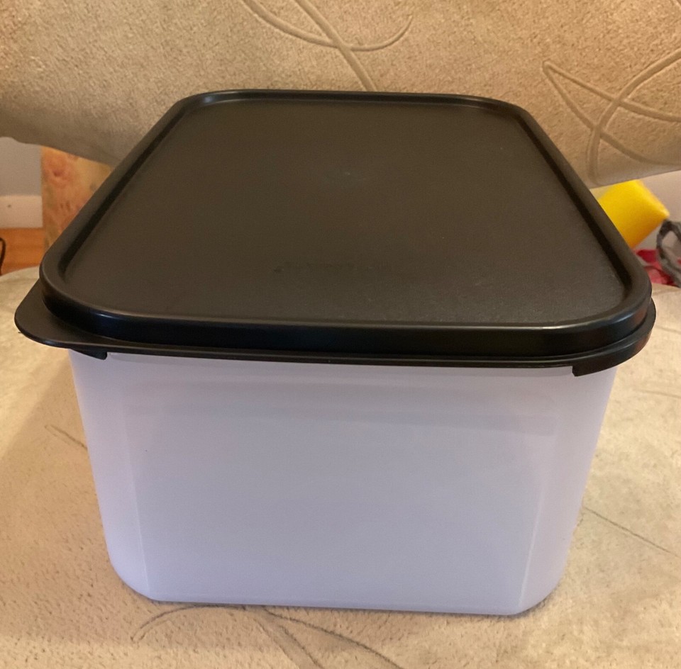 TUPPERWARE Modular Mates #2 Rectangle 18 Cup Food Keeper #1609 with ...