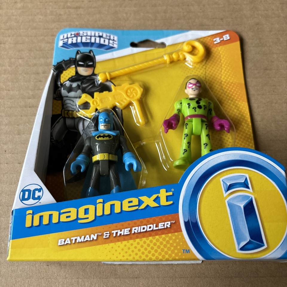 Fisher-Price Imaginext DC Super Friends: Batman & The Riddler Set New ...