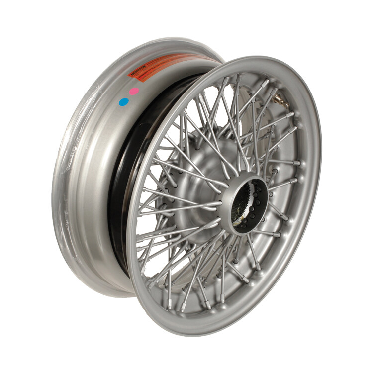 Silver Painted Wire Wheel 16 X 6", Silver Painted Wire Wheel, 72 Spoke ...