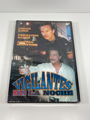 Vigilantes De La Noche DVD Sealed 1991 Spanish Jorge Luke Fernando ...